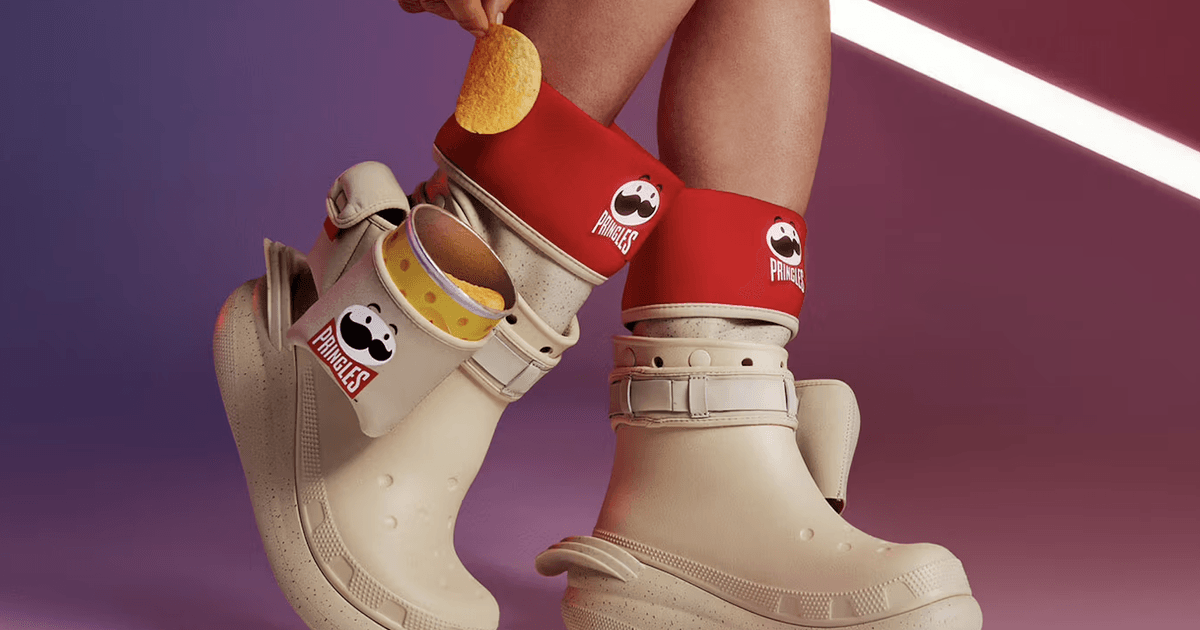 Pringles en Crocs lanceren schoen waar je chips in kan… | TAGMAG