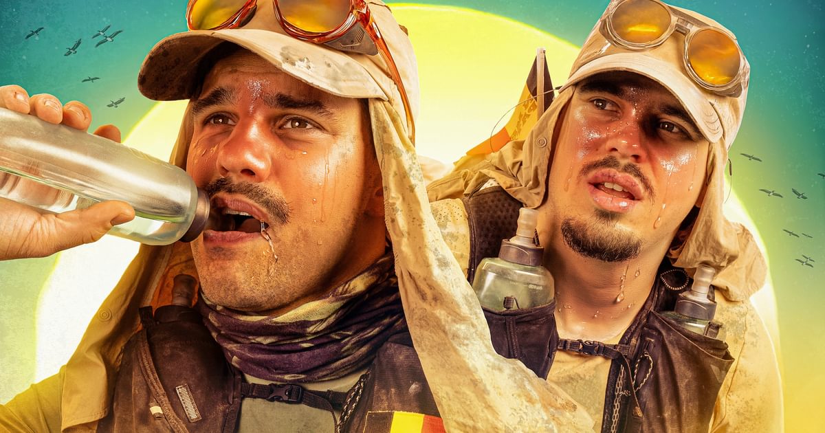 Average Rob & Arno The Kid tackelen de Marathon Des Sables… | TAGMAG