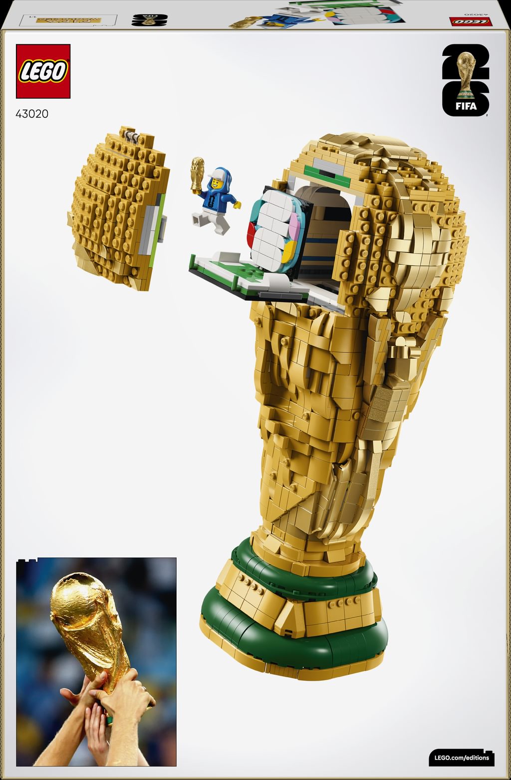 LEGO brengt iconische WK-beker uit met gouden stenen | TAGMAG